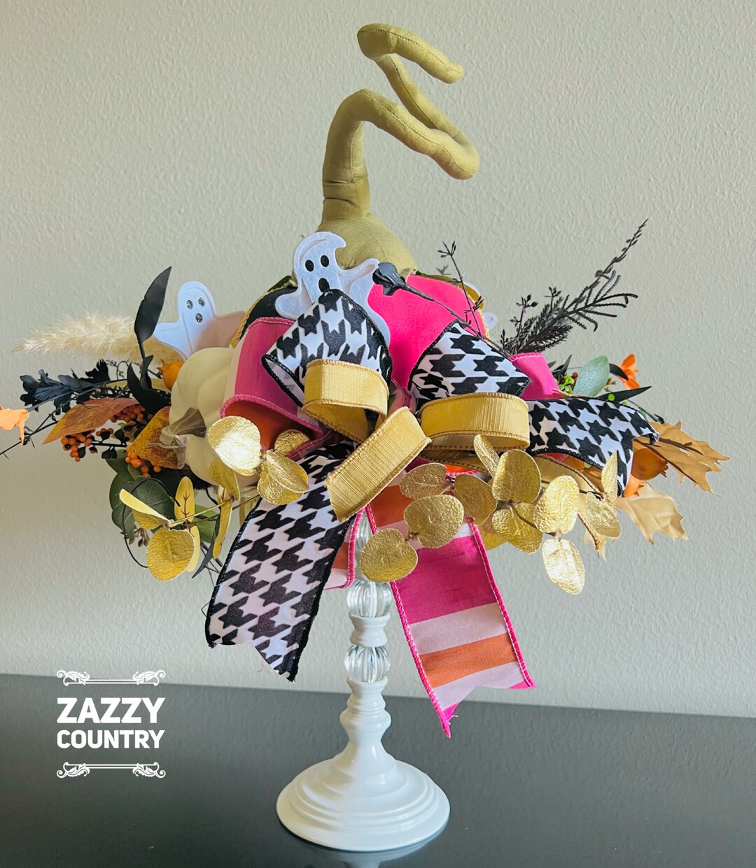 Ghost Centerpiece, Halloween Decor, Halloween Table Decor, Halloween ...