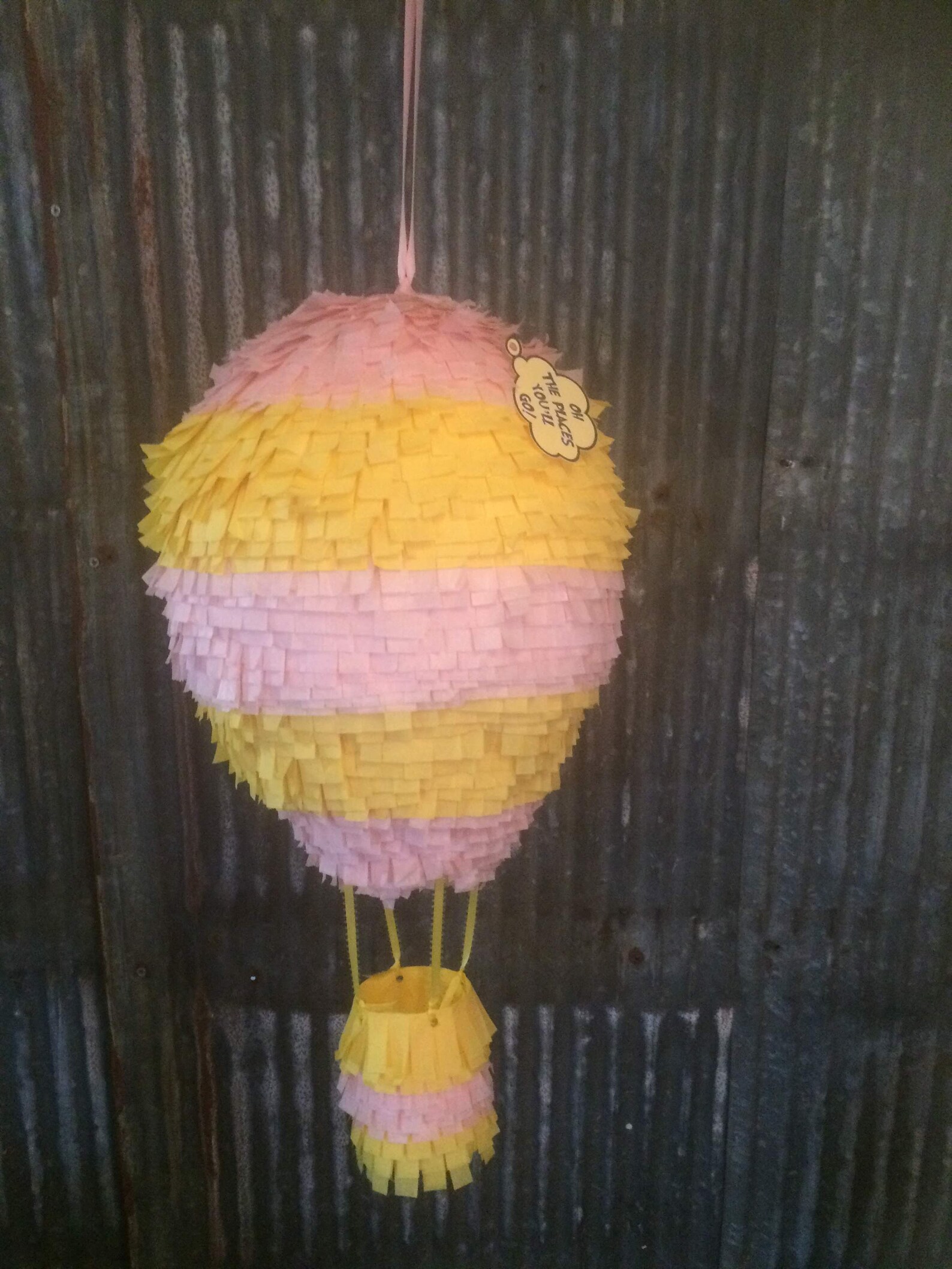 Hot Air Balloon Pinata - Etsy