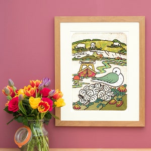 Surf and Turf (hogweed) Original Editioned Collagraph Print - Etsy