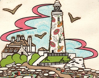 Whitley Bay Postcard - Etsy