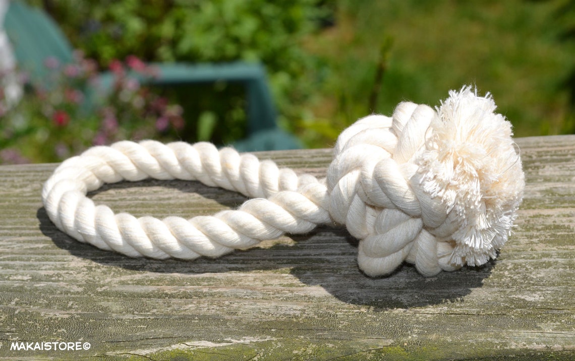 All Natural Cotton Rope Pull Toy Dog Toy | Etsy