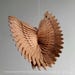 Fan Carved Dove Ornament - Etsy