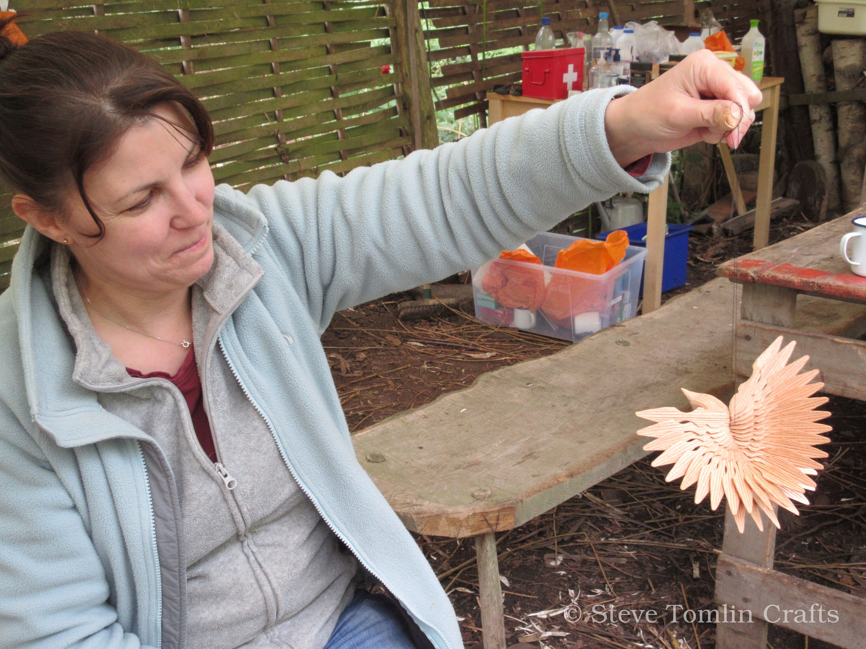 Fan Carved Dove Ornament - Etsy