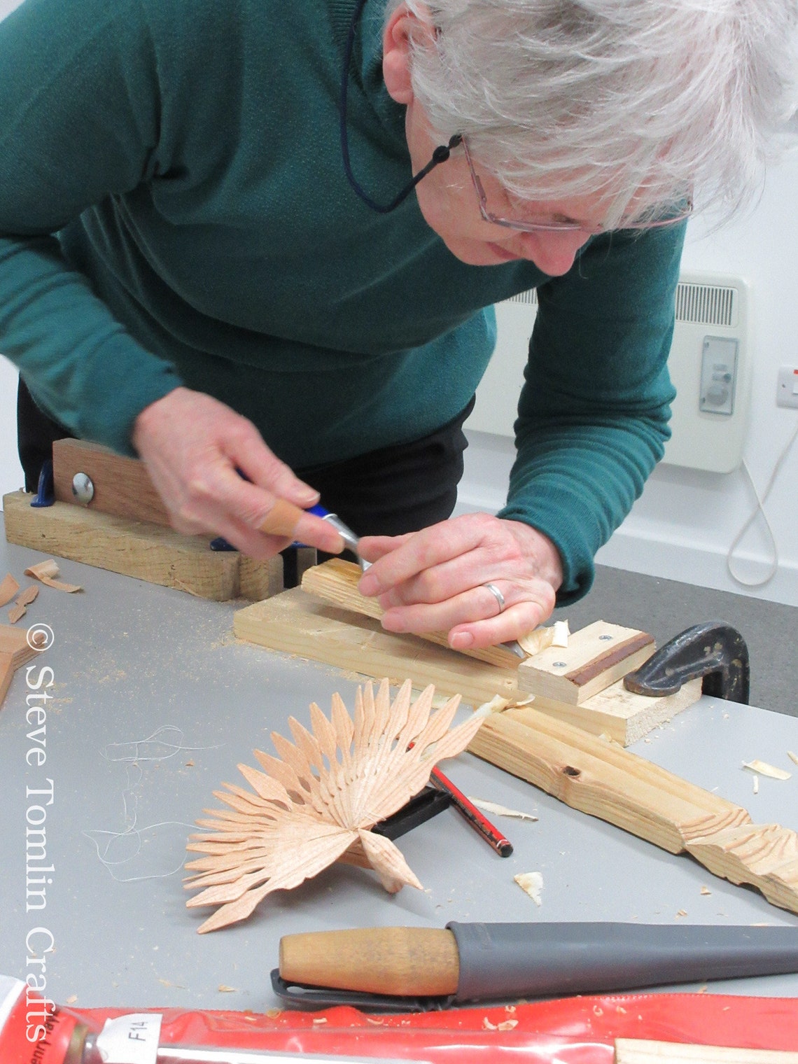 How to Make Fan Birds - Carving Instructions - Etsy