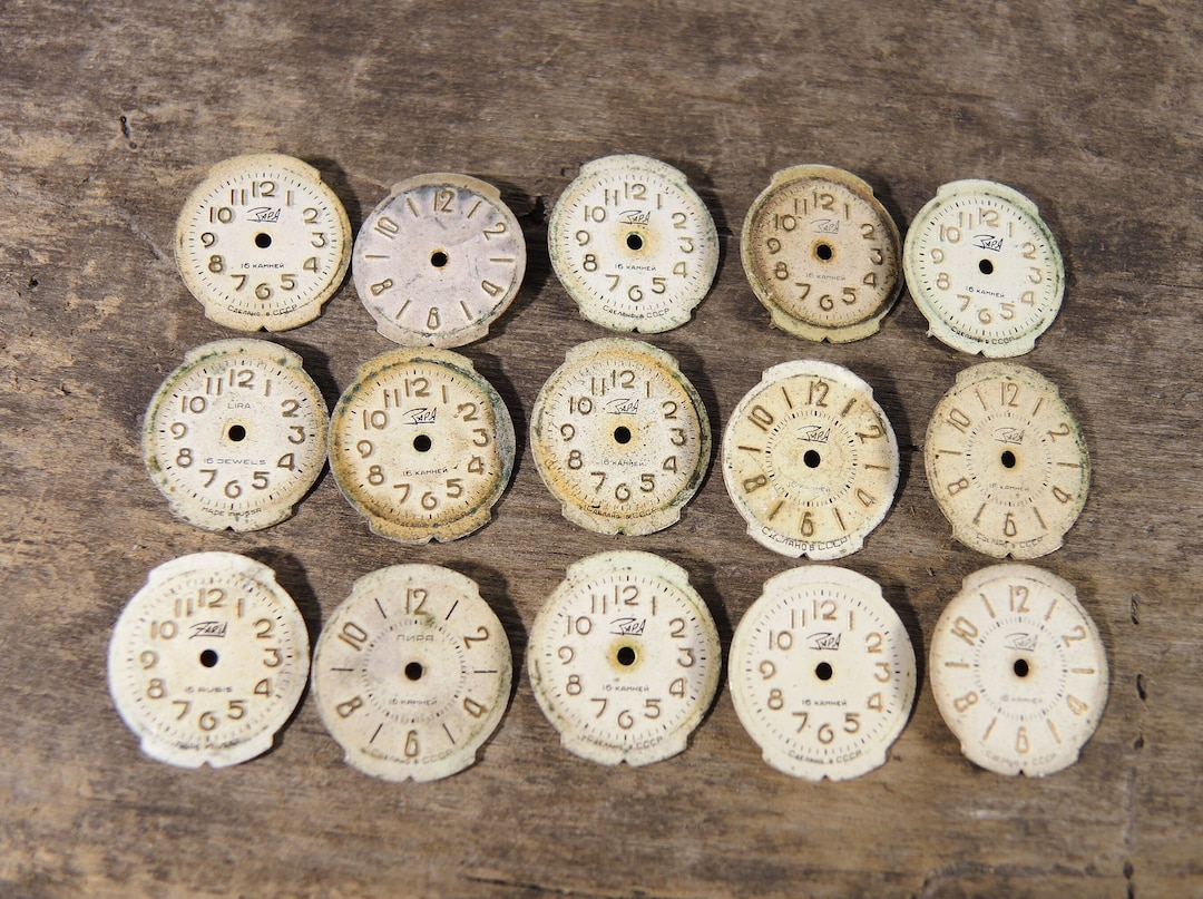 Antique Small Watch Faces Tiny Vintage Watch Dial Set of 15 - Etsy