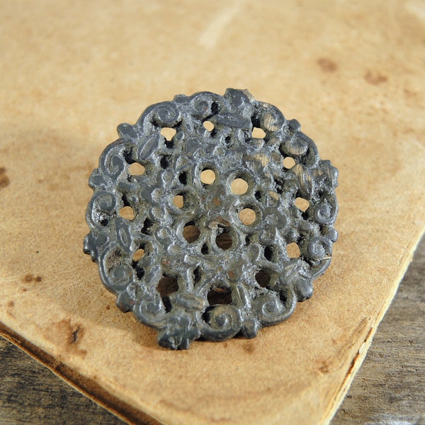 Large Antique Buttons - Etsy