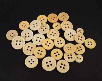 Bone Buttons - Etsy