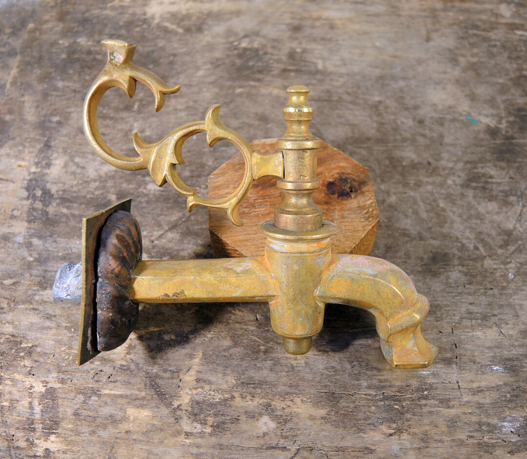 Antique Big Bronze Samovar Faucet, Samovar Part, Spigot Key, Large ...