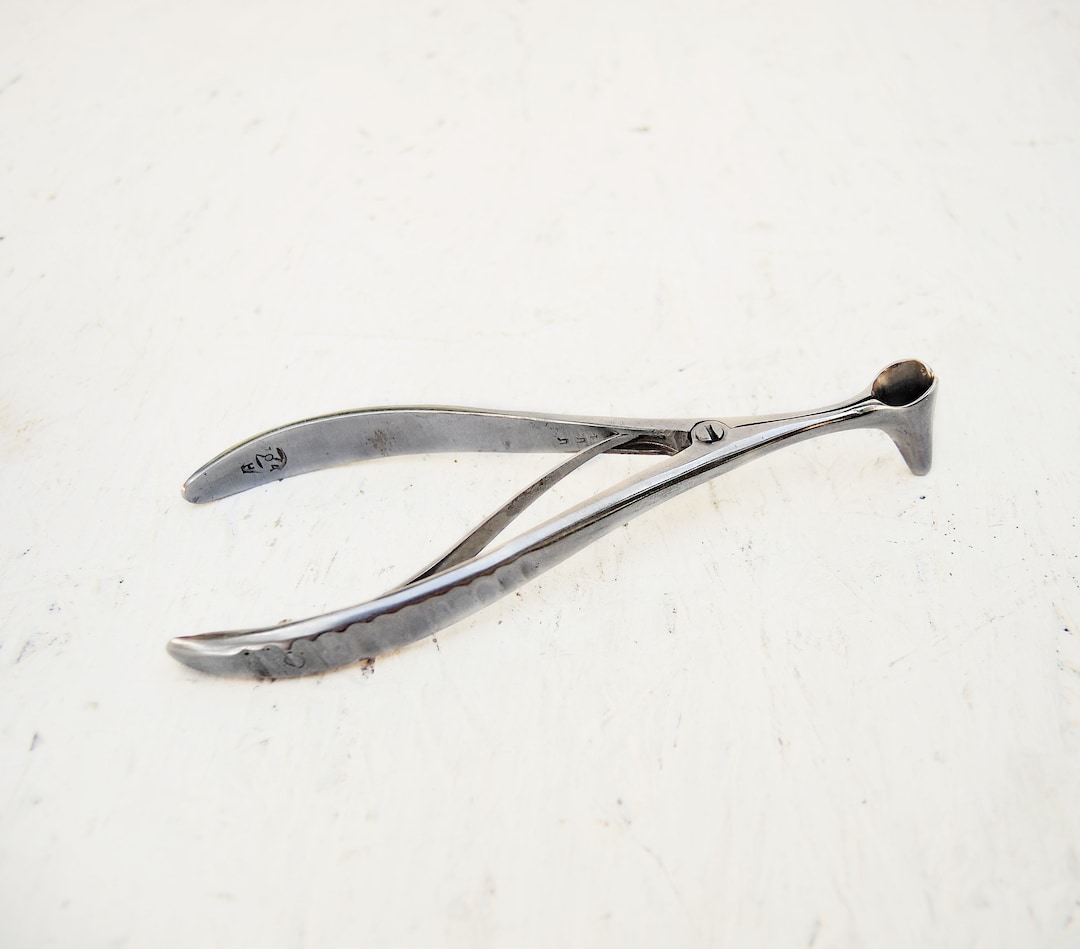Stainless Steel USSR Tool Nose Mirror Otolaryngologist - Etsy