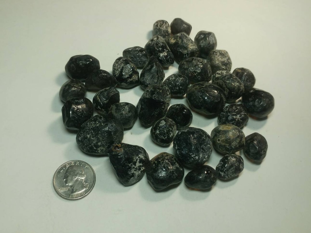 Apache Tears, Obsidian Nodules, Raw Obsidian, Raw Crystals, Volcanic ...