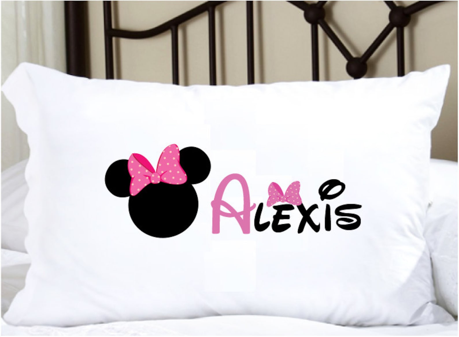 Personalized Girls Pillowcase With Name. Bedding Bedroom Decor. - Etsy