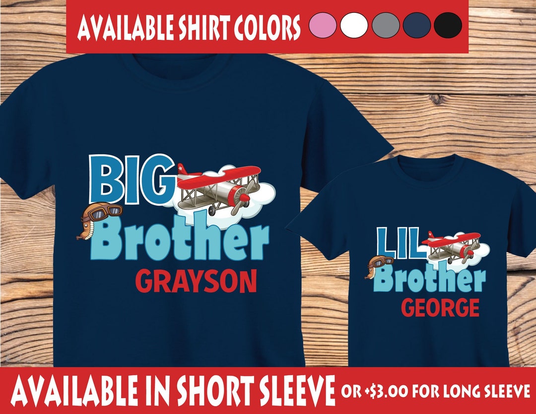 Brother Shirts, Matching Brother Shirts, Big Brother and Little Brother ...