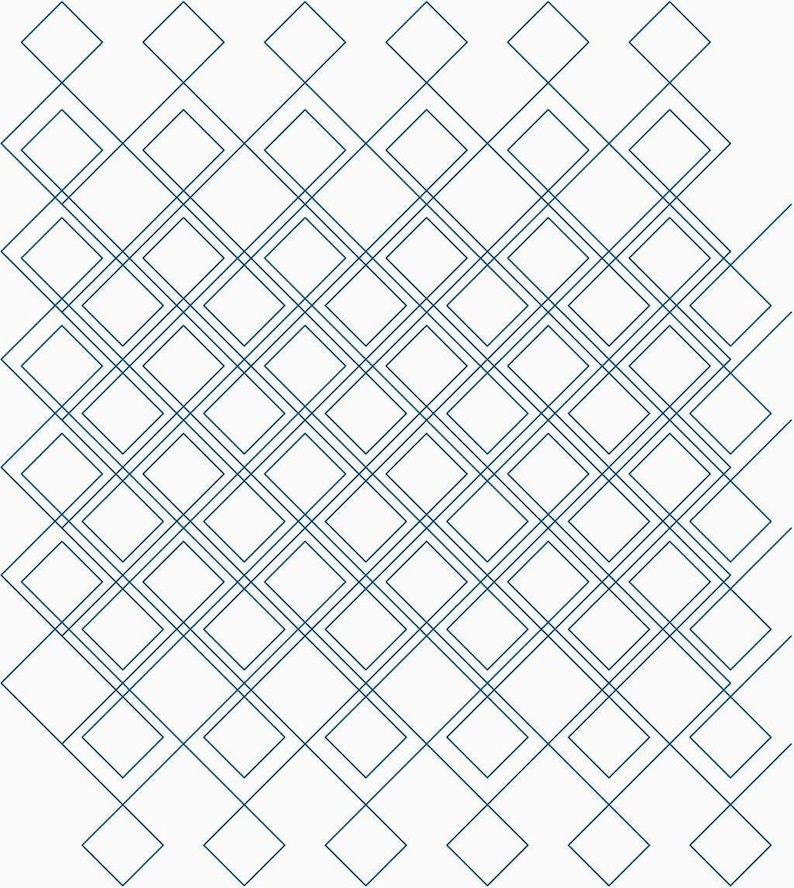 Almost Plaid Chunky - Quilting Pantograph | Digital Longarm Design ...