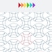 Hall of Mirrors - Longarm Quilting Pantograph | Digital Geometric ...