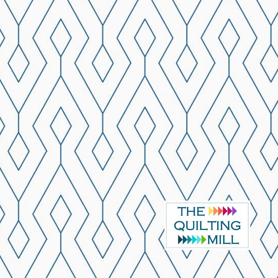 Argyle Chandelier - Digital Pantograph | Modern Diamond Quilting Design ...