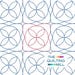 Vortex - Digital Longarm Quilting Design for Edge to Edge Pantograph - Etsy