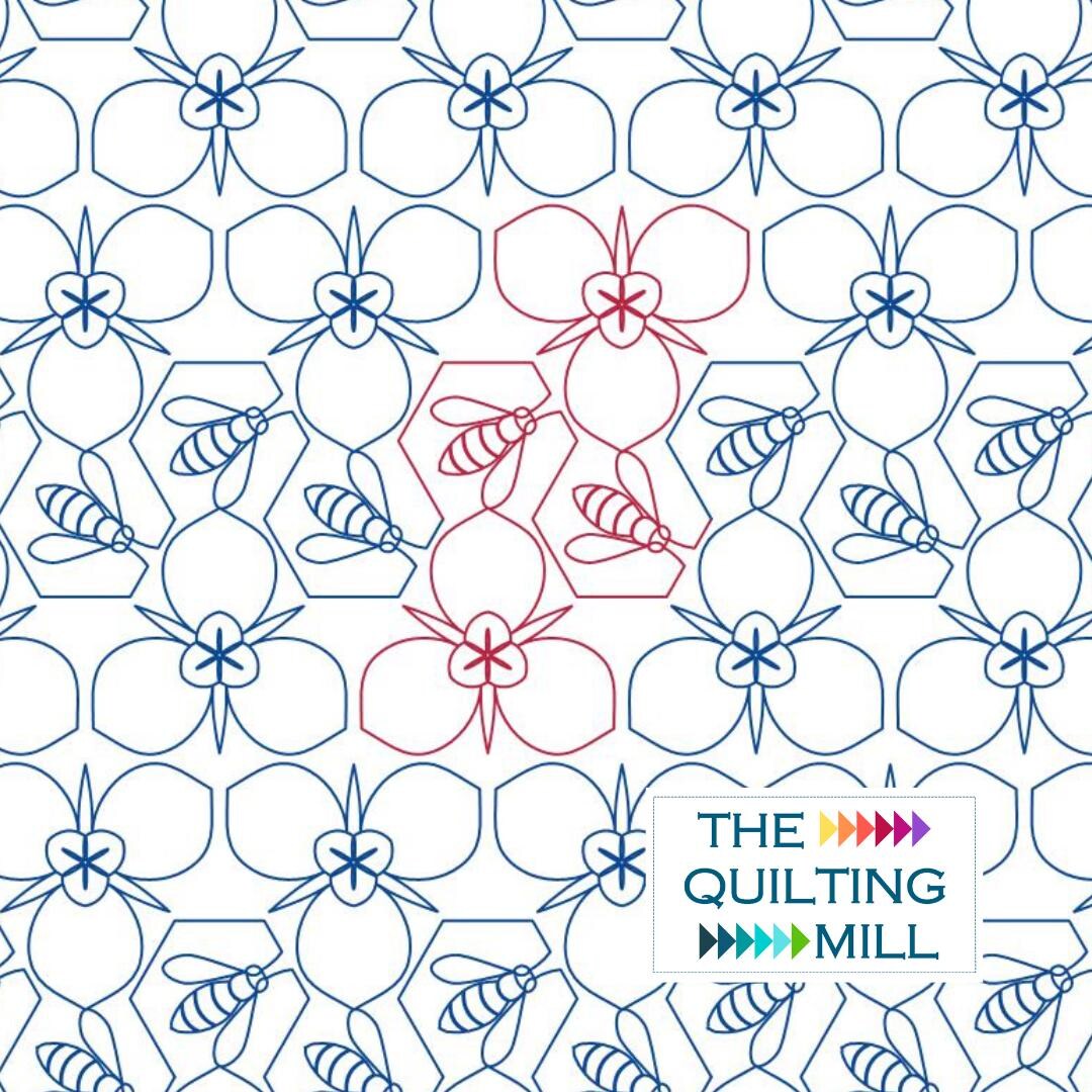 Bee-utah-ful - Quilting Pantographs | Longarm Quilt Pattern Digital ...