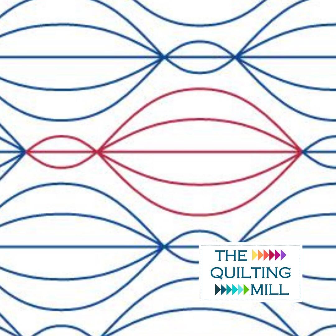 Lanterns - Digital Pantograph | Geometric Quilting Pattern for Longarm ...