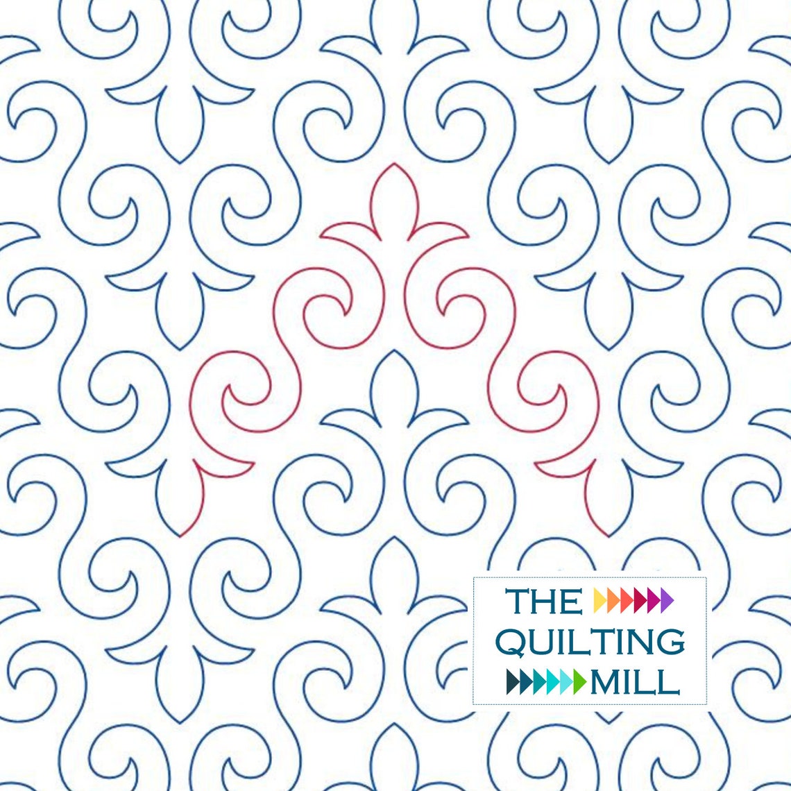 Scrolling - Digital Quilting Pantograph | Longarm Quilt Pattern | E2E ...
