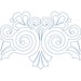 Masquerade - Digital Quilt Pantograph | Elegant Scroll Pattern for ...