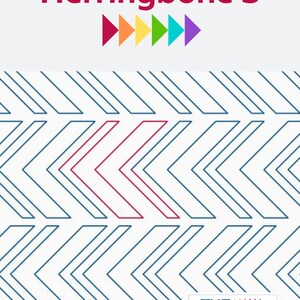 Horizontal Herringbone BUNDLE - Digital Longarm Quilting Design for ...