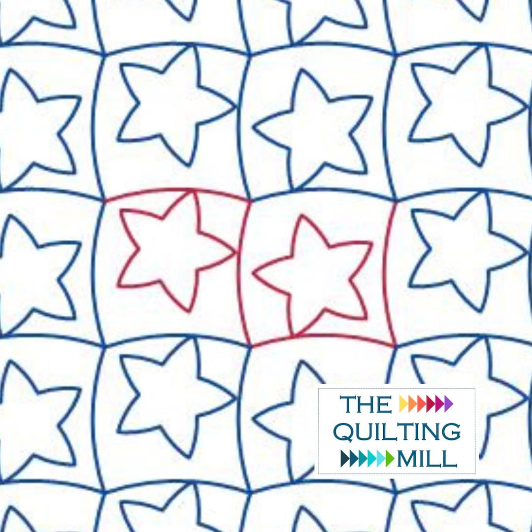 Puff Quilt Puffy Stars – Digital Pantographs for Longarm Quilting ...