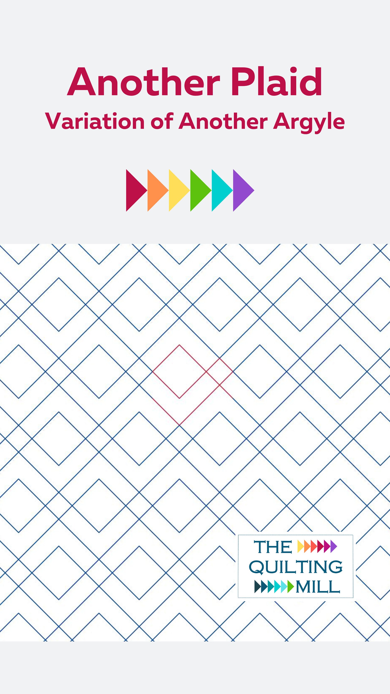 Another Argyle or Another Plaid - Digital Pantograph | Longarm Quilt ...