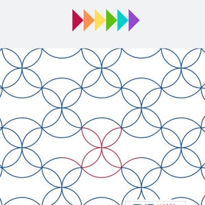 Tangelo - Digital Quilting Design for Edge to Edge Longarm Quilting ...