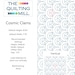Cosmic Clams - Digital Quilting Pantograph | Longarm Clamshell Design ...