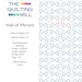 Hall of Mirrors - Longarm Quilting Pantograph | Digital Geometric ...