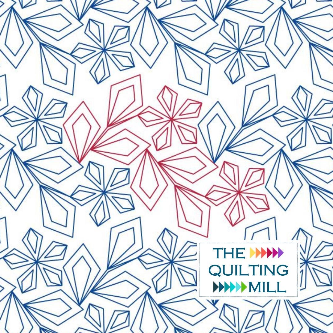 Geometric Paradise – Digital Longarm Quilting Pantograph | Modern ...