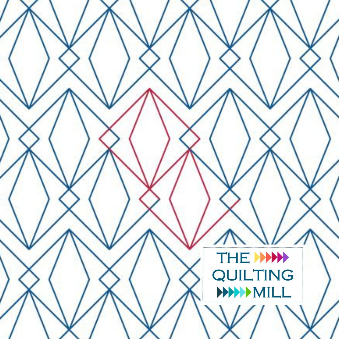 Dazzledigital Quilting Design for Edge to Edge Pantograph - Etsy