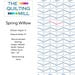 Spring Willow – Digital Longarm Quilting Pantograph | Gentle Curves ...