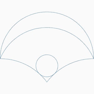 Easy Clamshell Hold on Pantograph | Digital Longarm Quilting Pattern ...