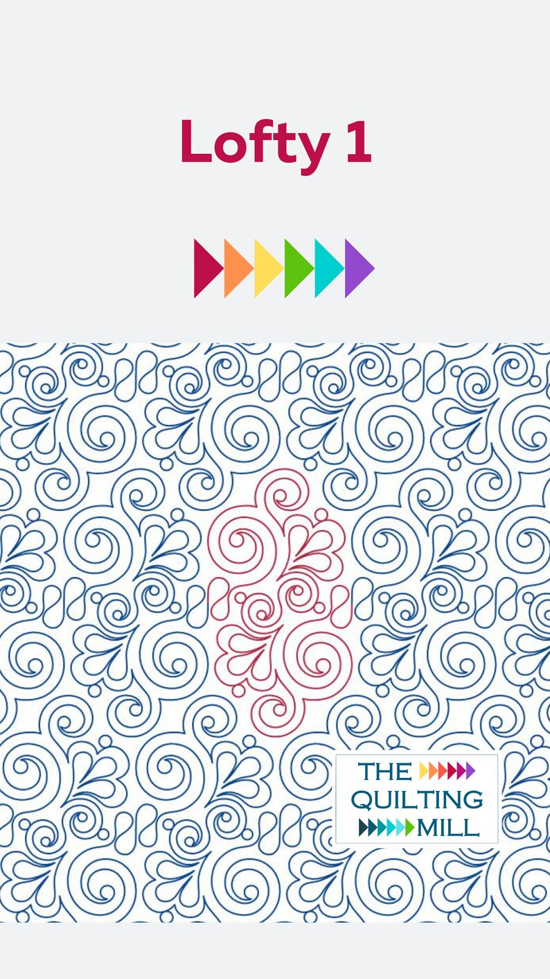 Lofty 1 & 1.2 - Playful Feather Scroll Digital Pantograph | Whimsical ...
