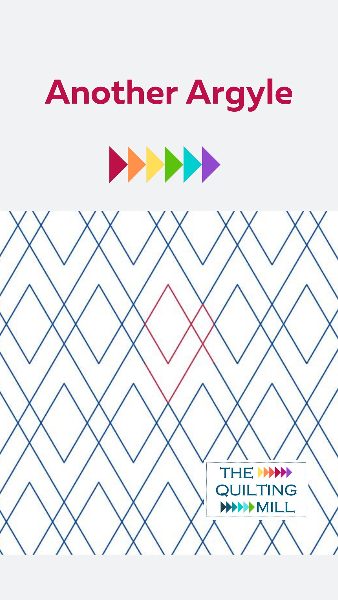 Another Argyle or Another Plaid - Digital Pantograph | Longarm Quilt ...