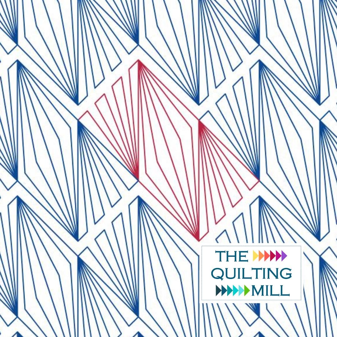 Illusion 2 - Modern Geometric Pantograph | Digital Longarm Quilting ...