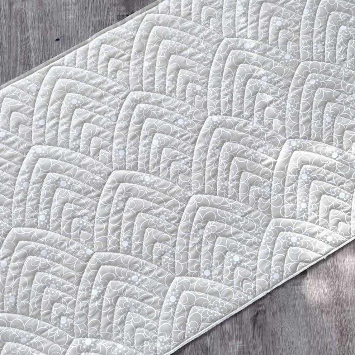 Wallpaper Fan - Longarm Pantograph | Modern Fan Quilting Pattern ...