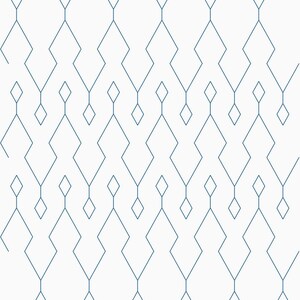 Argyle Chandelier - Digital Pantograph | Modern Diamond Quilting Design ...