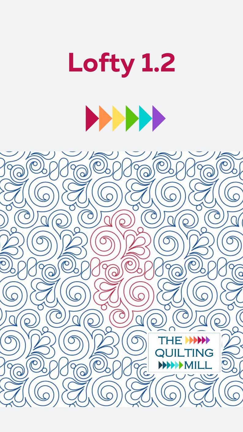 Lofty 1 & 1.2 - Playful Feather Scroll Digital Pantograph | Whimsical ...