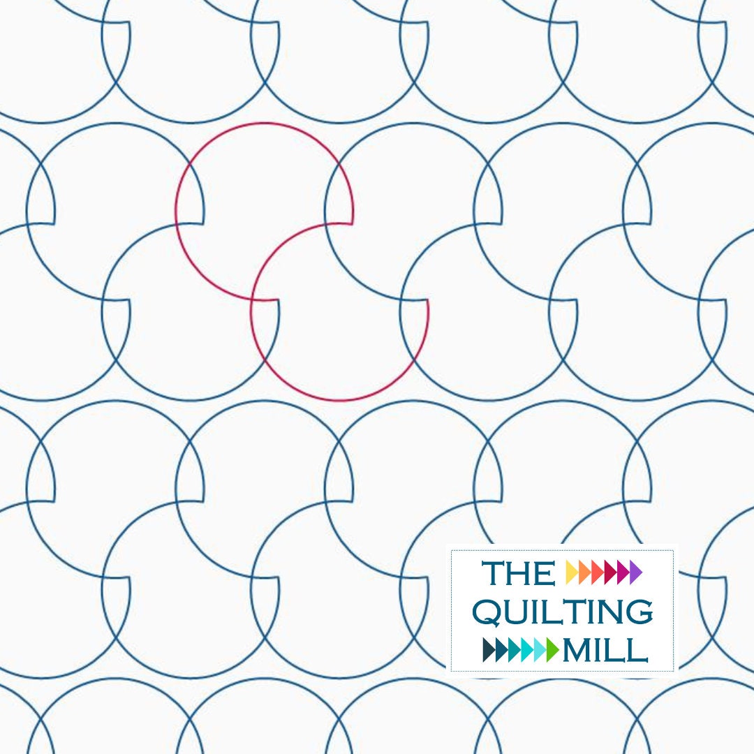 Partial Eclipse - Quilting Pantograph | Digital Longarm Design ...