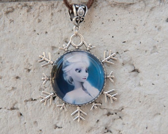 Elsa Necklace, Elsa Disney Bound, Frozen Elsa Inspired Necklace ...