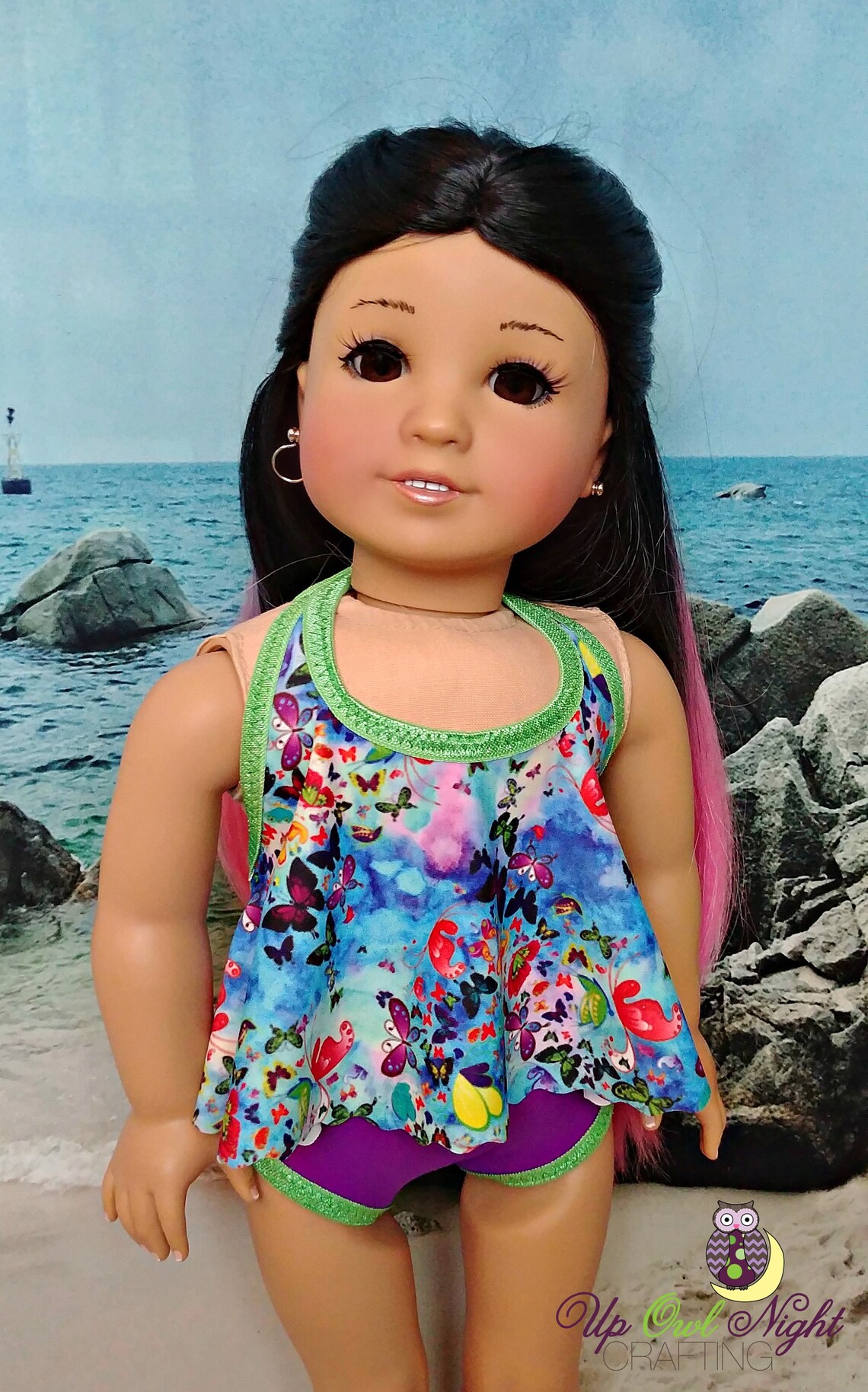 Doll Butterfly Bathing Suit Swimsuit Fits 18 Girl Dolls - Etsy