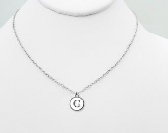 Letter G Necklace - Etsy