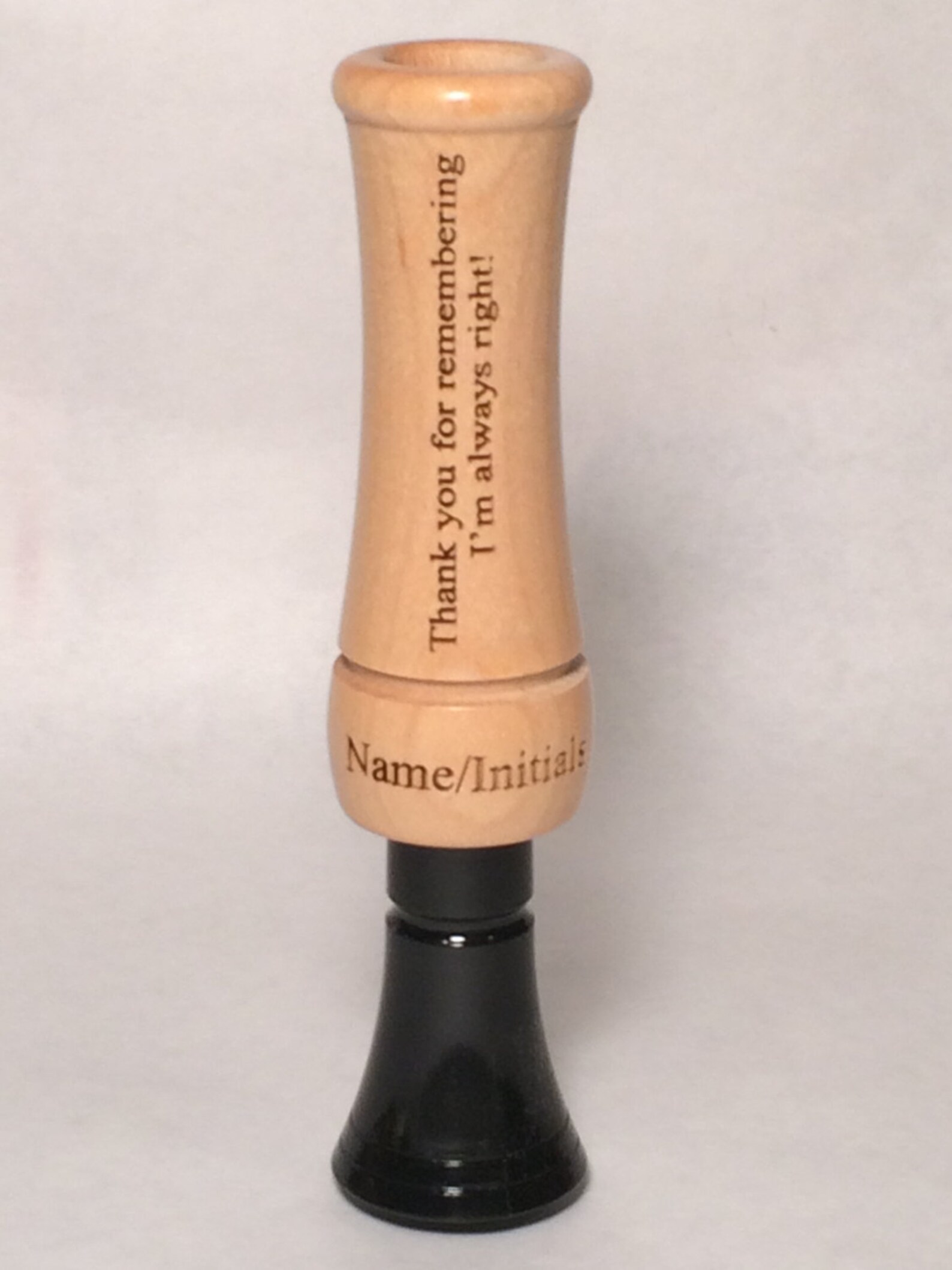 Personalized Single Reed Duck Call Laser Engraved With Your - Etsy