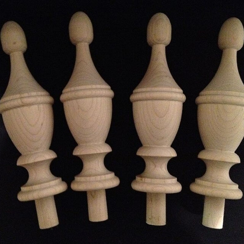 Unfinished Finial - Etsy