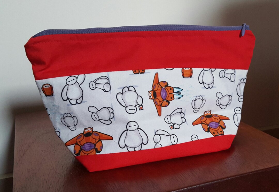 Baymax Disney Big Hero 6 Pencil Case Notions Bag - Etsy