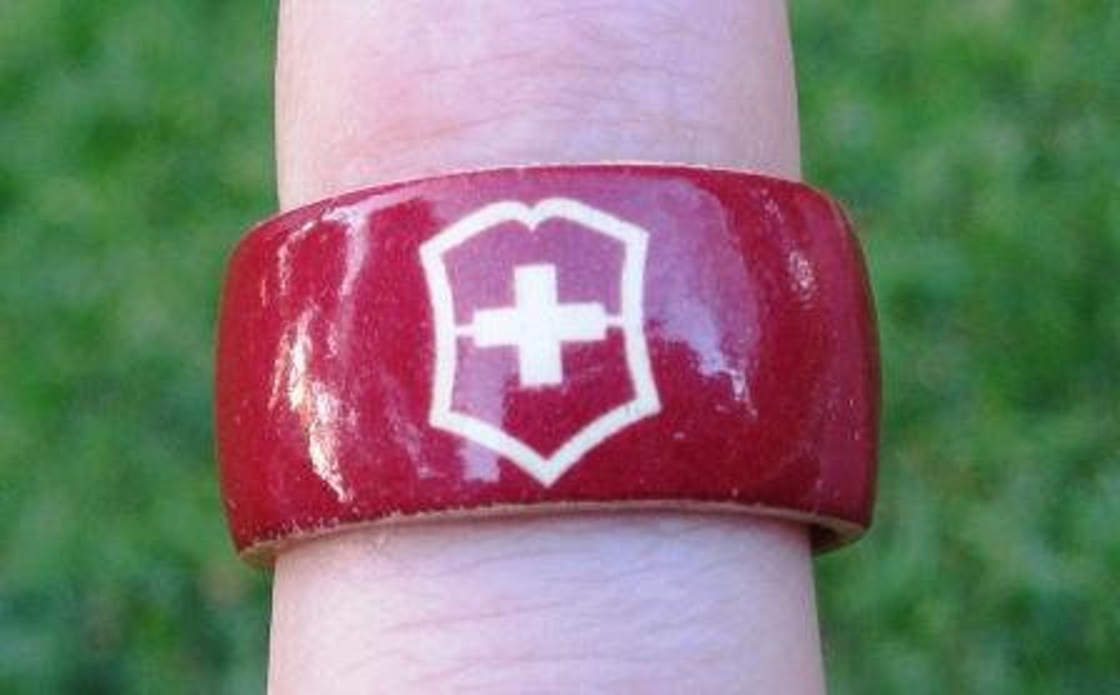 Swiss Army Ring Adjustable Wood Ring | Etsy