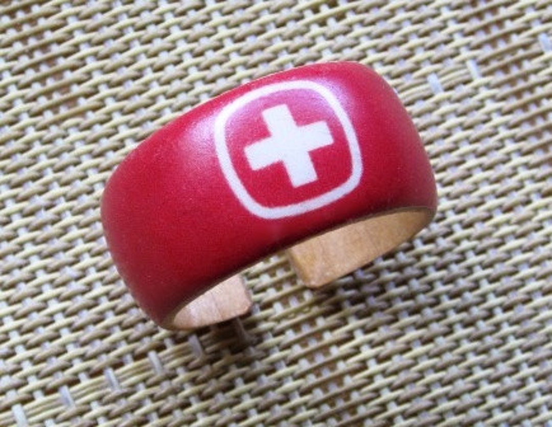 Swiss Army Ring -- Adjustable Wood Ring - Etsy