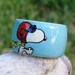Aviator Snoopy Adjustable Wood Ring - Etsy